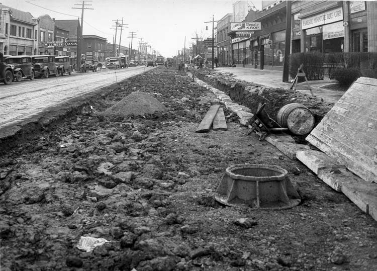 Hertel Avenue near Parkside, 1931 - WNY Heritage