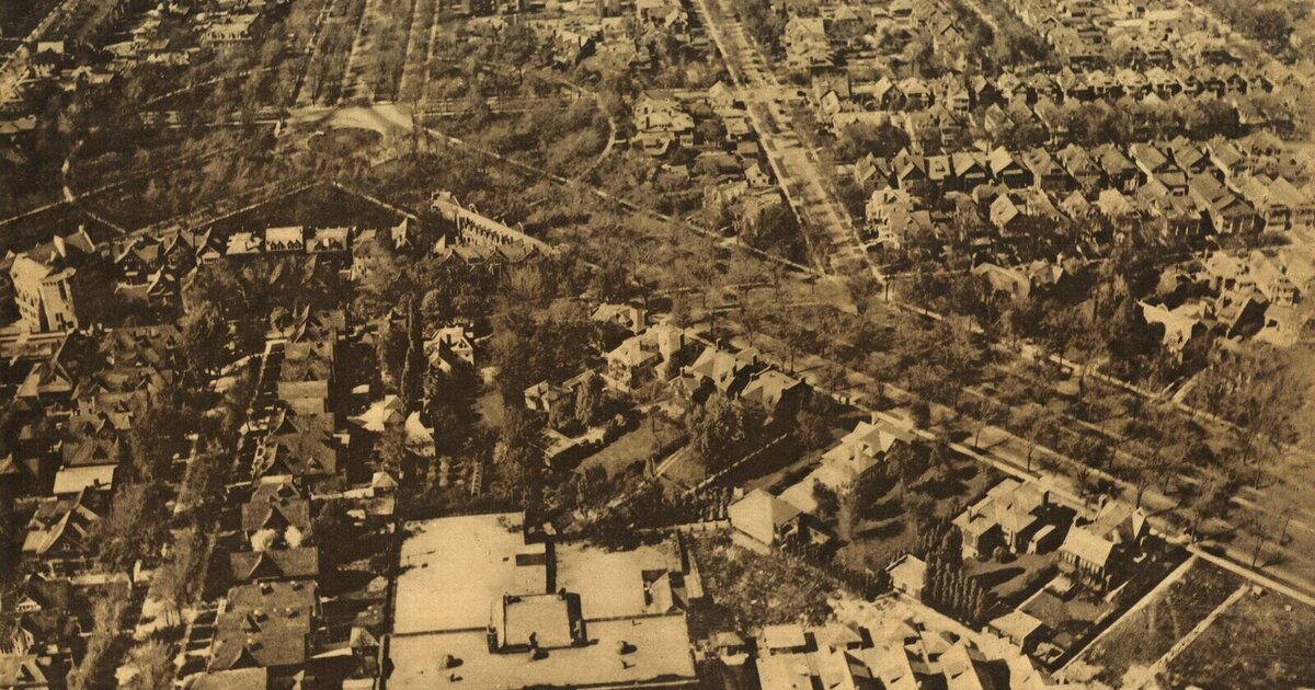 Old Photo Album: Aerial Views of Buffalo and Suburban Neighborhoods ...