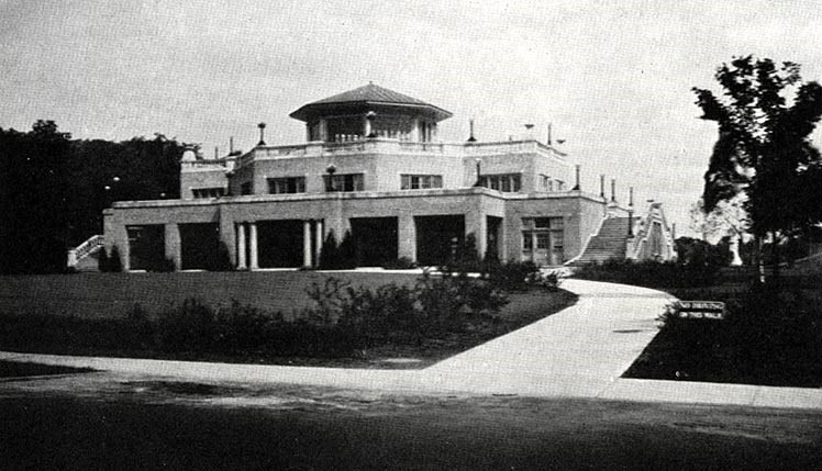 Riverside Park Pavilion - Then & Now - WNY Heritage